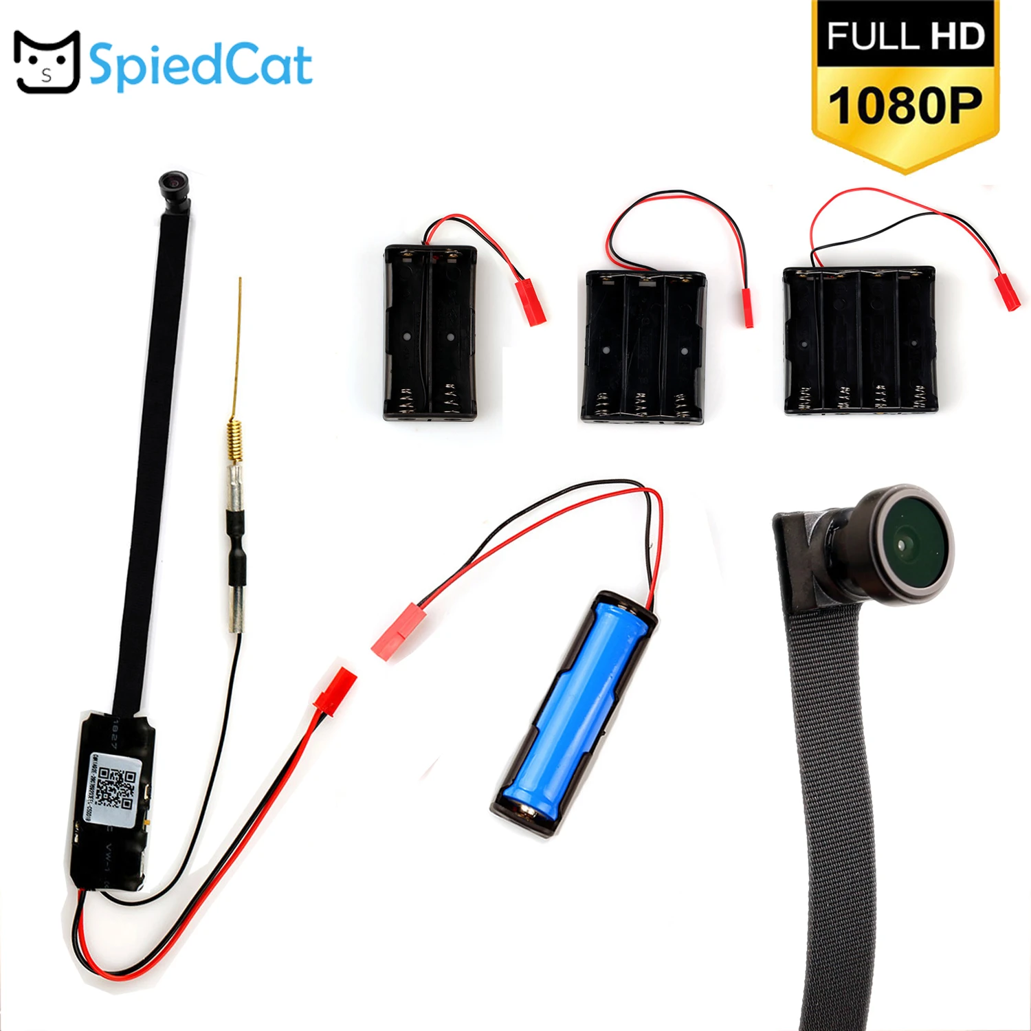 WIFI Network Webcam IP P2P Cam HD Mini Wide Angle Lens DIY Wireless ...