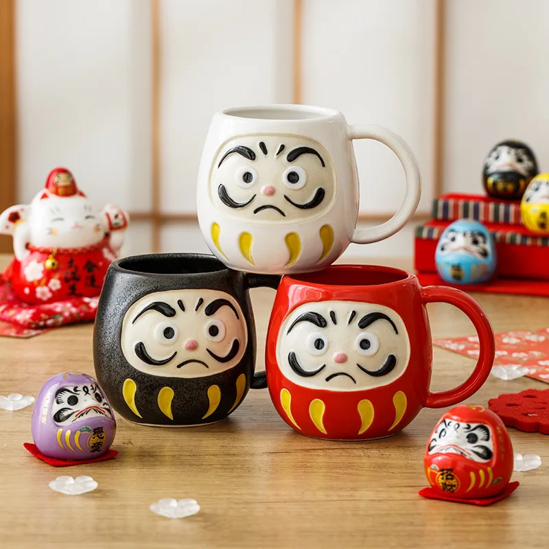 Japanese Ceramic Cups Japanese Mugs Dharma Creative Cups Household ...