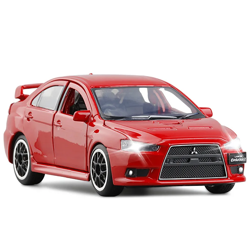 Lancer-Evolution-EVO-X-10-Die-Cast-Model-Toy-Car-cole-o-em-miniatura ...