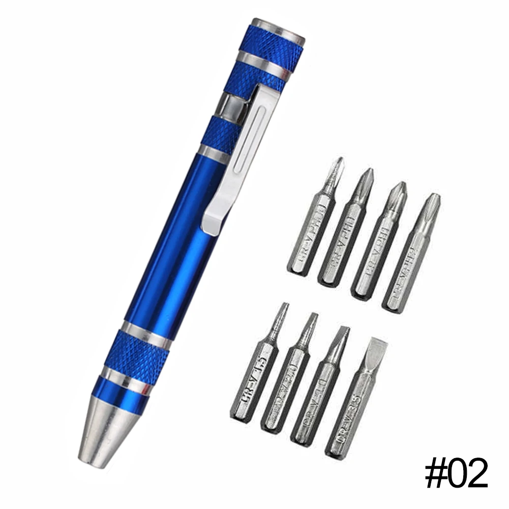 TOURNEVIS,Style B black--Mini tournevis multifonction en alliage ...