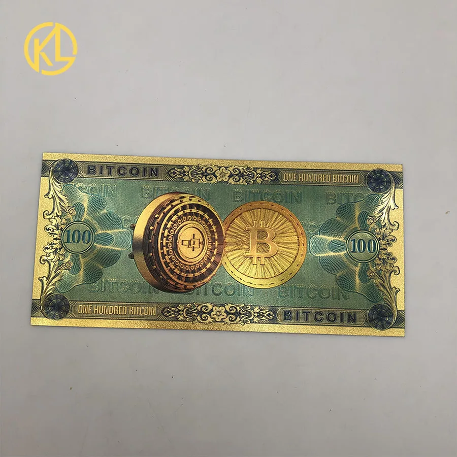 Physical Bitcoin Bill