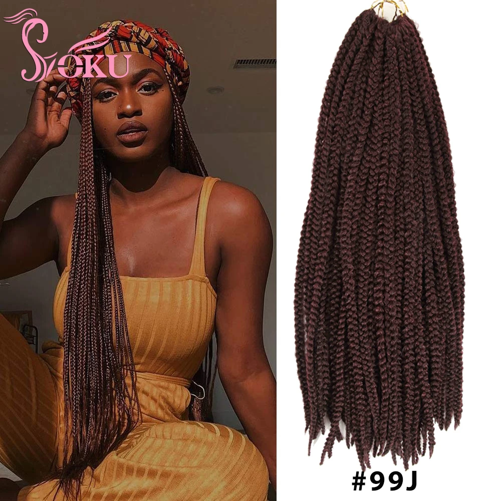 Twisted Box Braids