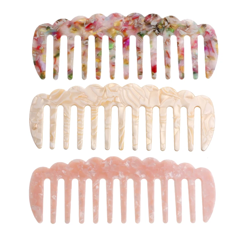 wave shaped high end mixed design Comfortable acetate beige tortoise ...