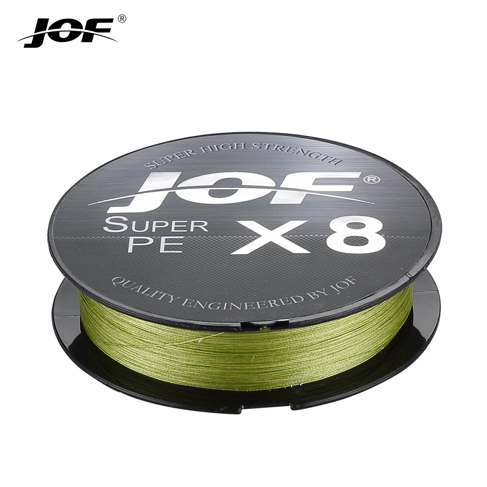 Jof 500m 300m 150m/ 546yds 8 Braided Fishing Lines 8 Weaves Wire Smooth ...