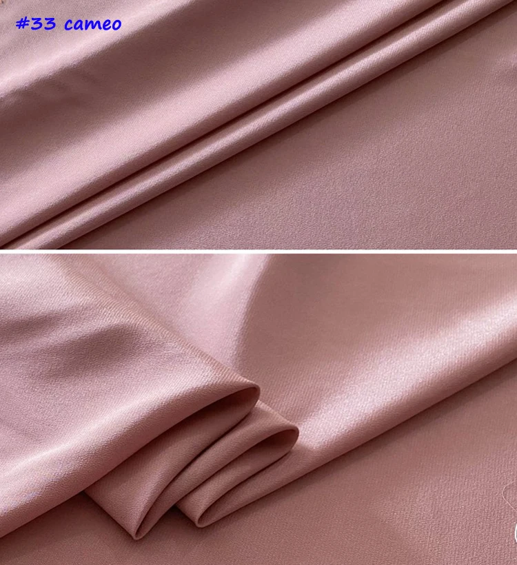 Шелковая ткань креп-де-шине FABRIC SHIPPER 100% шелк 16 момме белый ...