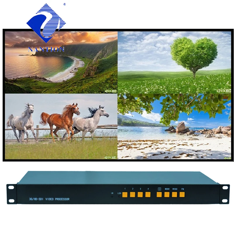 SDI-Switch-4x1-SDI-Multiviewer-4X1-SDI4-in-HDMI-SDI-1-Out-1080P60Hz-SD ...