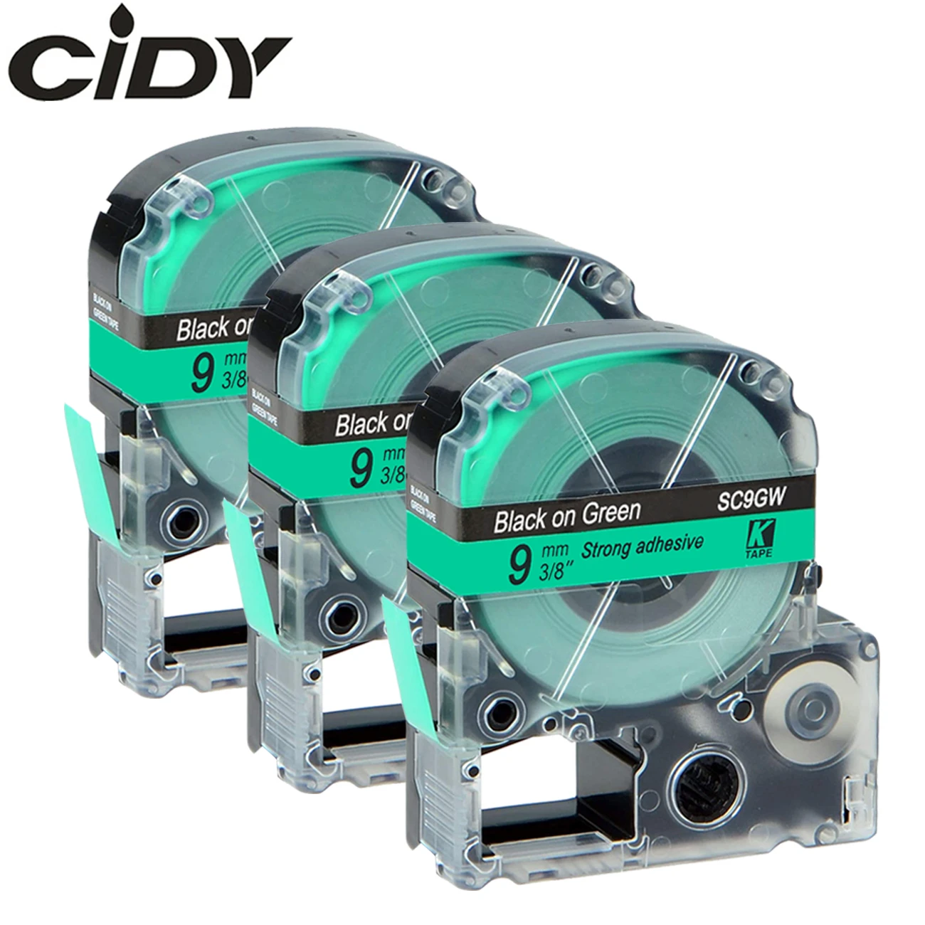 CIDY Cinta de etiquetas Compatible con KingJim/epson LabelWorks LW300 ...