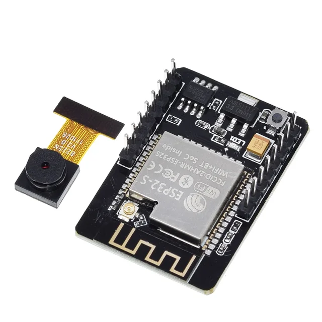 ESP32-CAM WiFi + Bluetooth Module Camera Module Development Board ESP32 with Camera Module ...