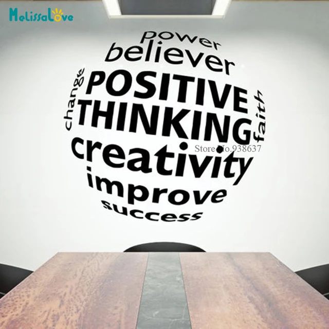 Positive Thinking Wall Photos