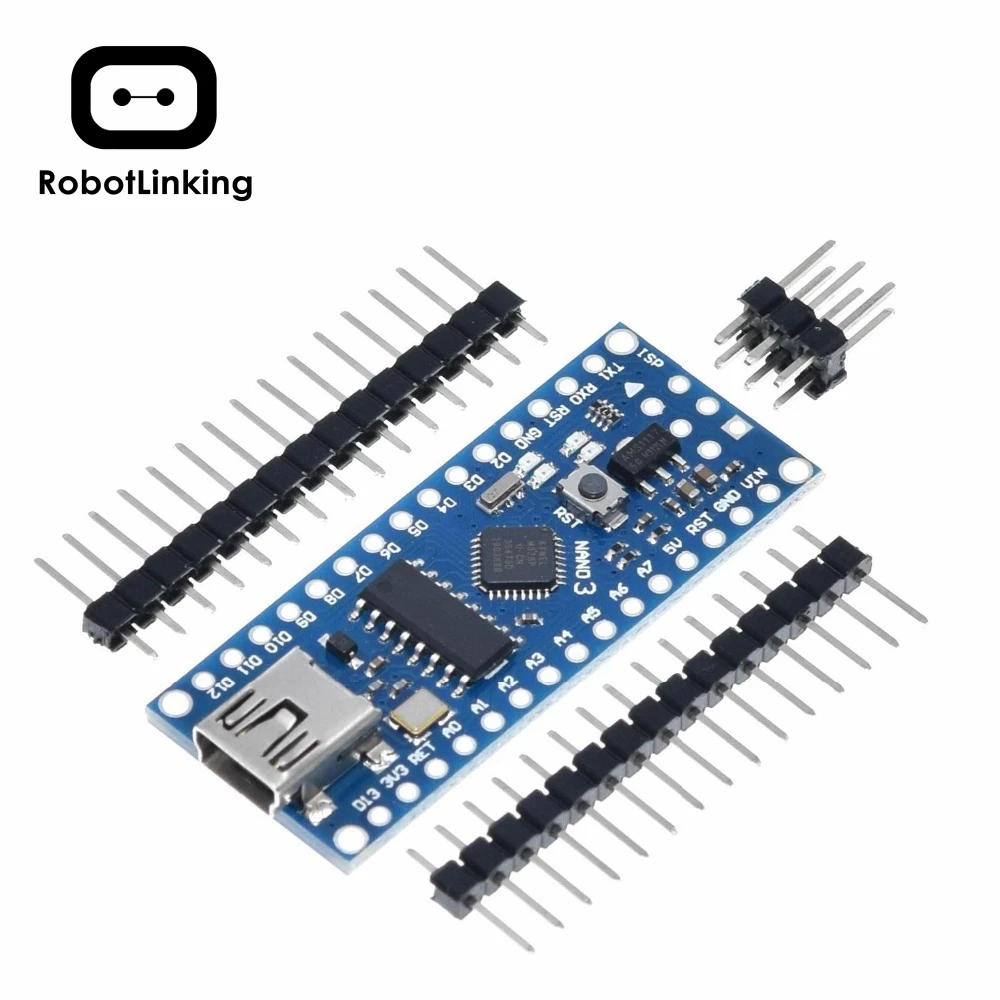 Nano Board CH340/ATmega328P - USB Cable Excluded, Arduino Nano V3.0 ...