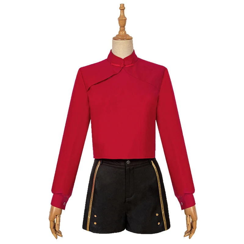 Game Genshin Impact Hu Tao Uniform Cosplay Costume Full Set ...