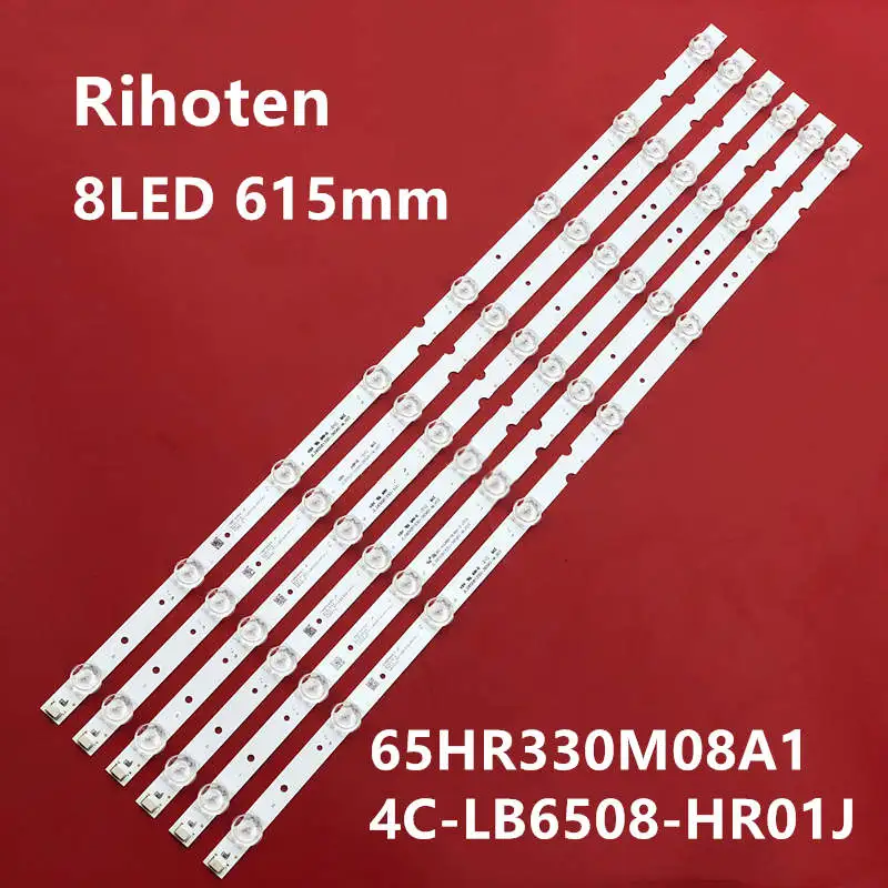 LED-Backlight-strip-65HR330M08A1-4C-LB6508-HR01J-8-Lamp-615mm-For ...
