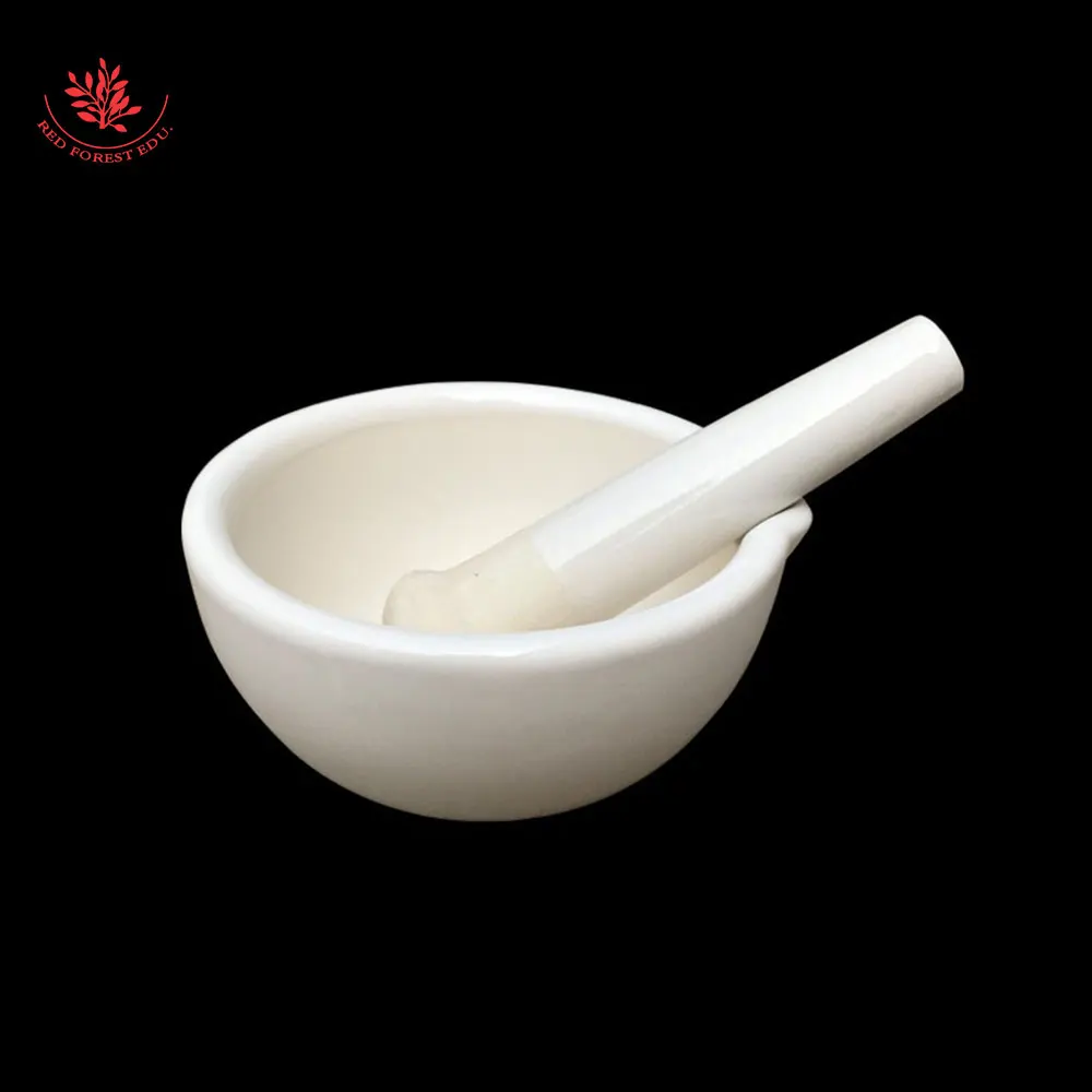Laboratory Porcelain Mortar And Pestle Grinding Bowl Filtration ...
