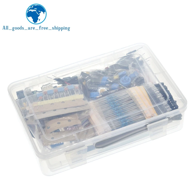 Tzt Starter Kit Para Arduino Uno R3 Mega256 Raspberry Pi Breadboard ...