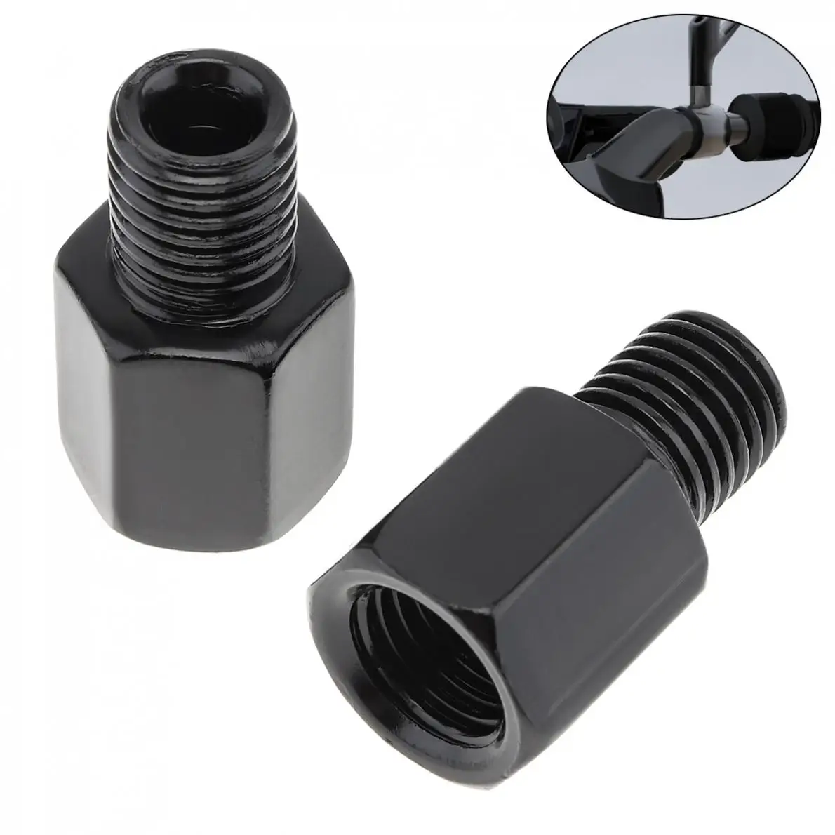 10mm To 10mm Clockwise And Counterclockwise Motorcycle Rearview Mirror