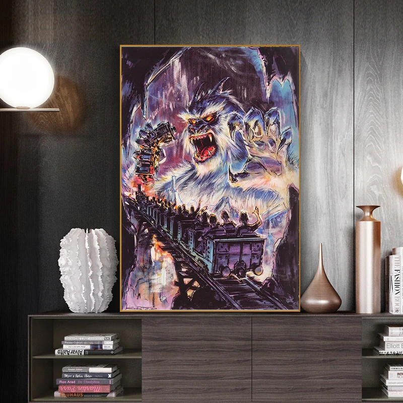 Expedition Everest Yeti Painting