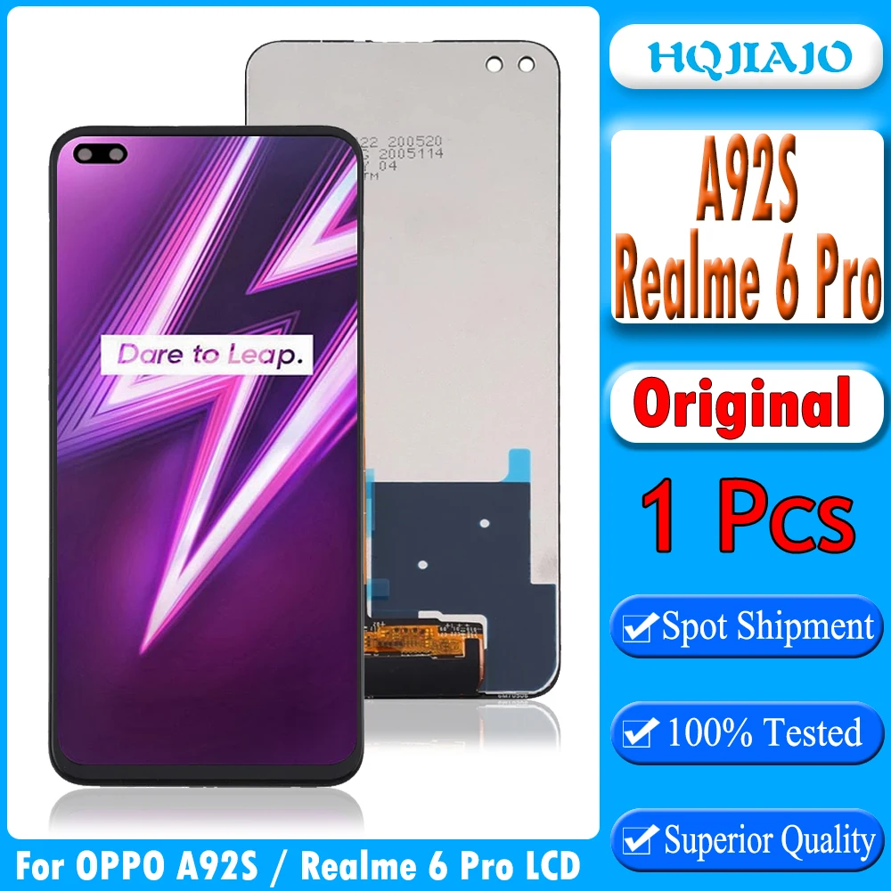 6.6 original original original display lcd para oppo realme 6 pro ...