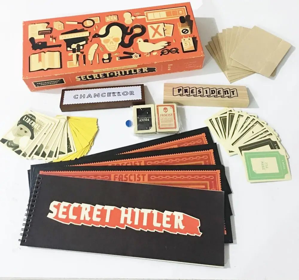 2019 Secret Hitler Card Games Hidden Roles A Social Deduction Board ...