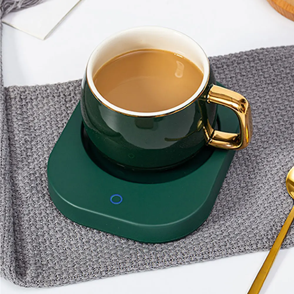 USB Cup Warmer Coffee Milk Tea Mug Heater Temperature Adjustable LED ...