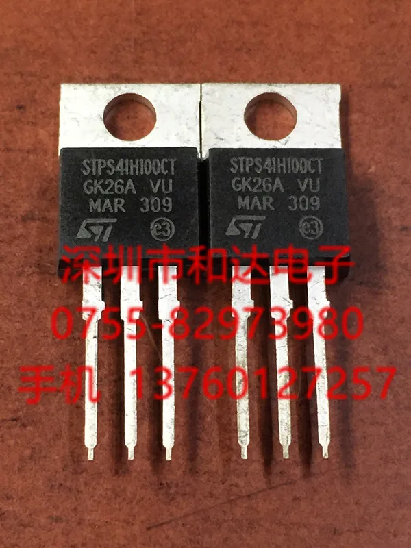 5pcs Stps41h100ct To-220 100v 41a - Relays - AliExpress