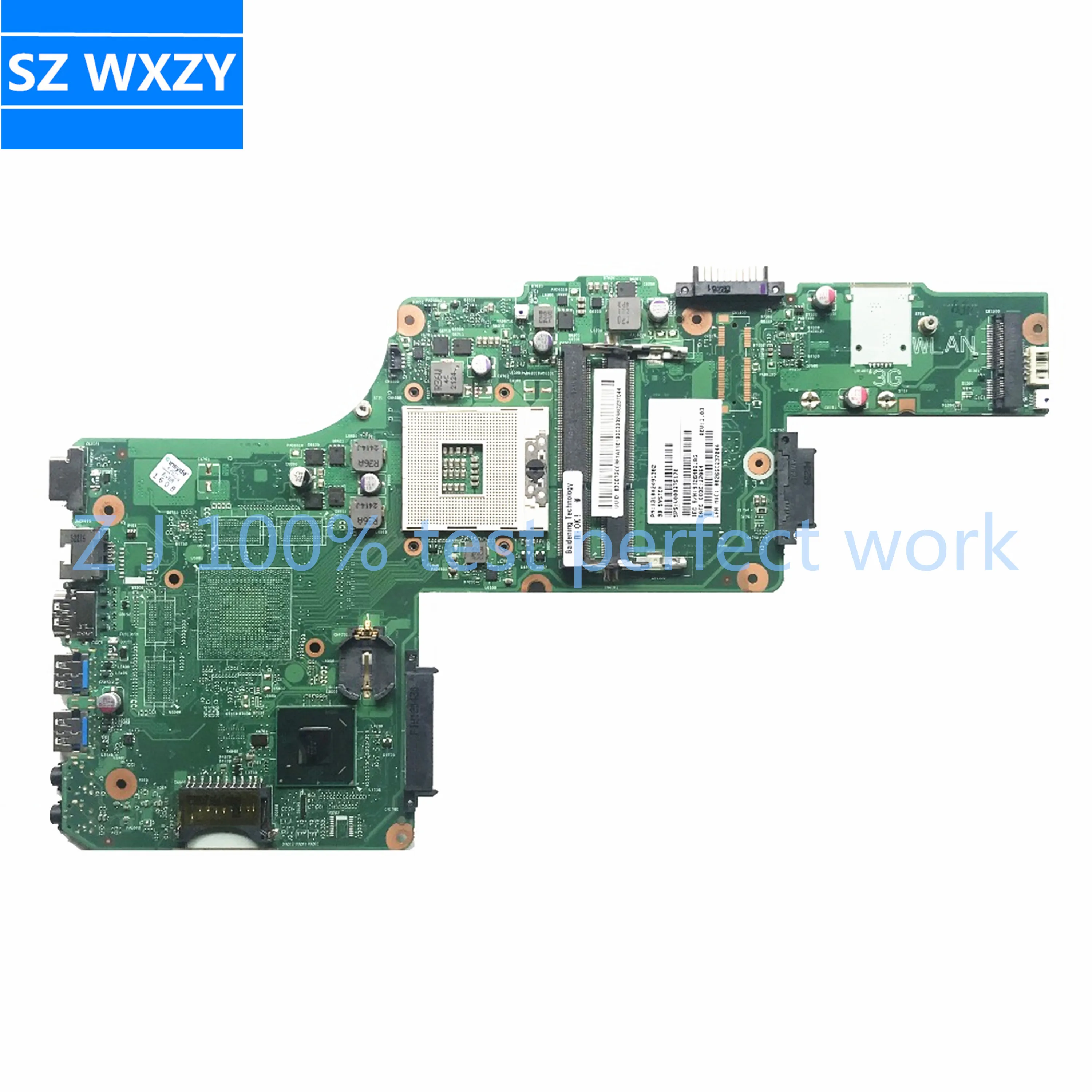 สำหรับ Toshiba L855 L850แล็ปท็อป V000275170 HM76 PGA989 DDR3 DK10FG ...