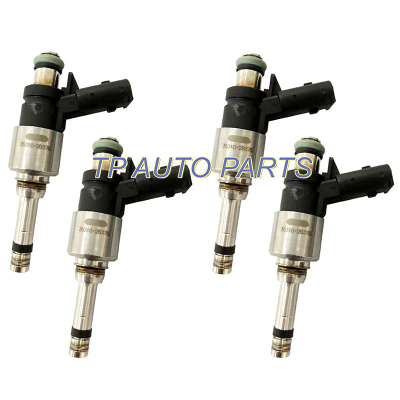 4 Pieces Fuel Injector Compatible With Hyun dai Ki a OEM 35310 2B370 ...