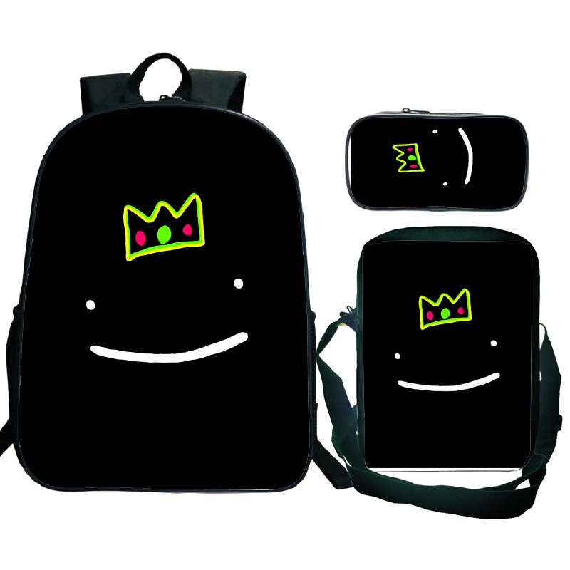 Dream-Merch-Backpack-3-Pcs-set-with-Pencil-Case-Crossbody-Bags-Kids ...