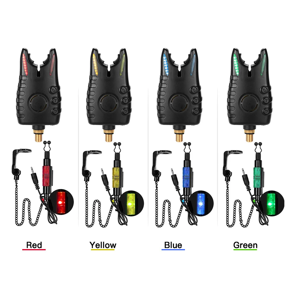 Fishing-Bite-Alarm-Indicator-with-Chain-Swinger-LED-Alarm-Indicator ...