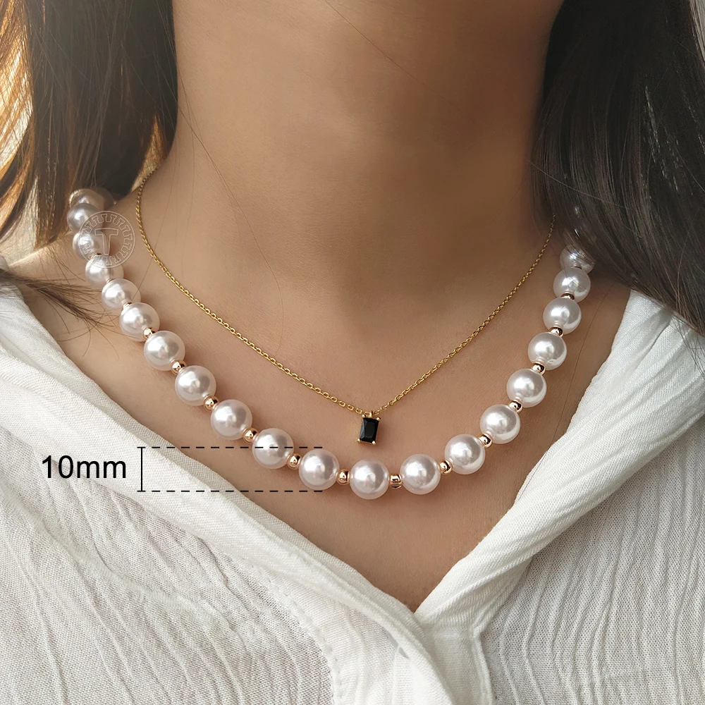 585 pearl necklace store