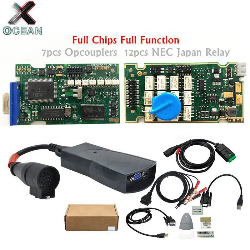 Lexia 3 Full Chip Diagbox V9.91 V9.68 V7.83 OBD2 Auto Scaner 921815C ...