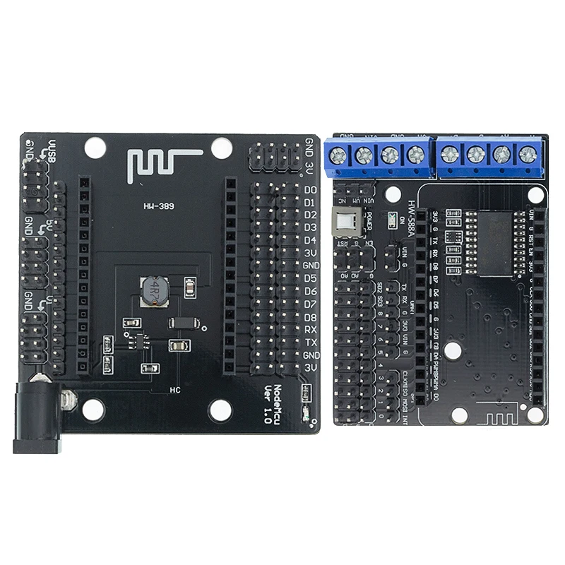 Nodemcu Motor Shield Board L293d Nodemcu Node Mcu Base Esp8266 Testing Diy Breadboard Basics