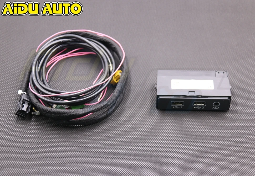 아우디 A4 A5 B9 8W Q5 Q7 FY 카플레이, 안드로이드 자동 USB 스마트폰 인터페이스, 8W0 035 736 ...