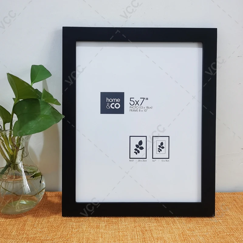 CADRE PHOTO,Black Frames-9X13cm--Cadres de Photo en bois naturel, cadre ...