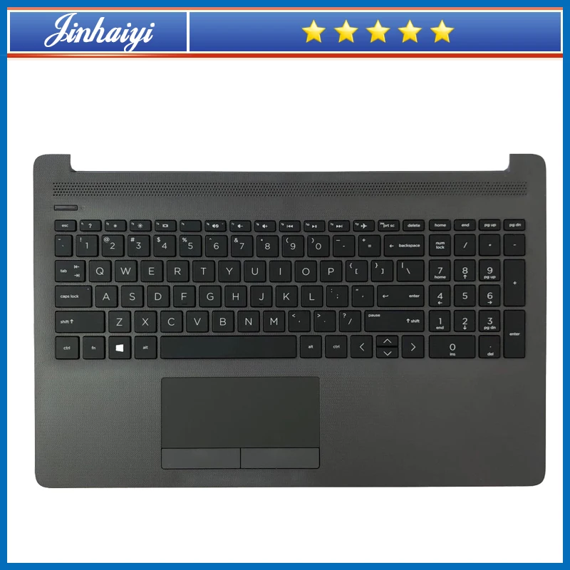Teclado-de-port-til-para-HP-250-G7-255-G7-palm-rest-shell-touchpad ...