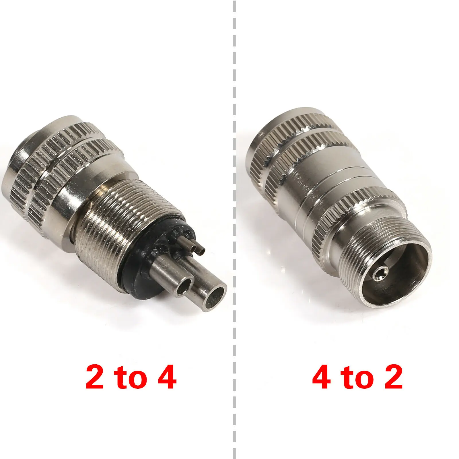 Dental-High-Speed-Handpiece-Adapter-Coupler-Changer-4-to-2-2-to-4-Hole ...