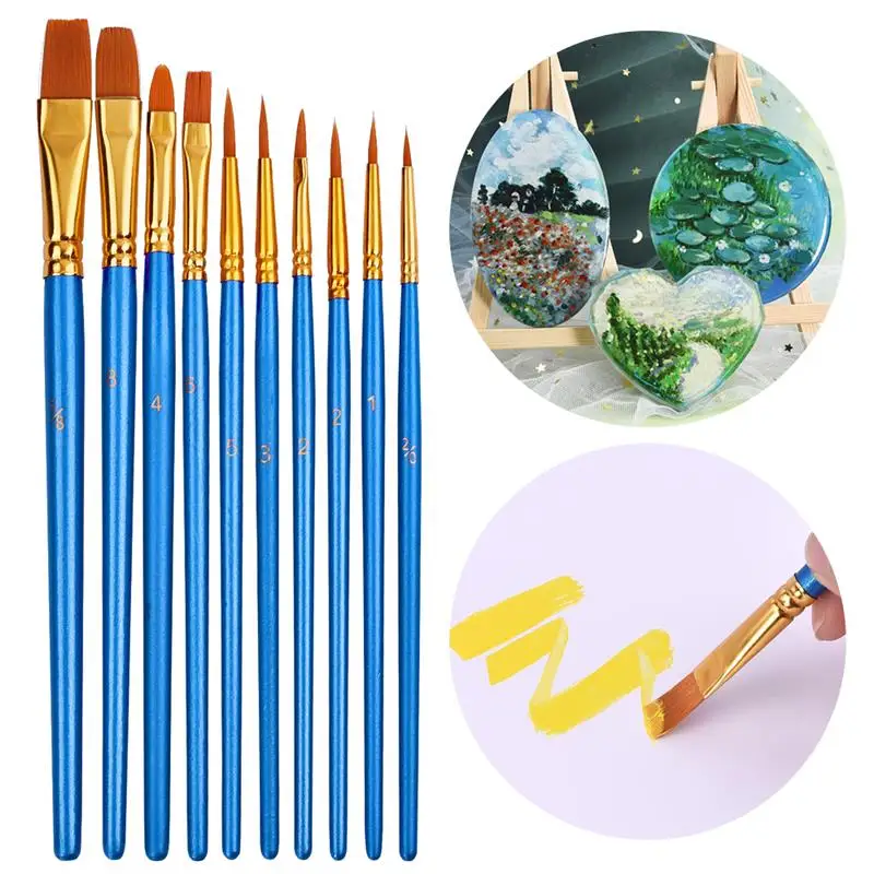 Paint-Brushes-Set-Painting-Art-Brush-For-Acrylic-Oil-Watercolor-DIY ...