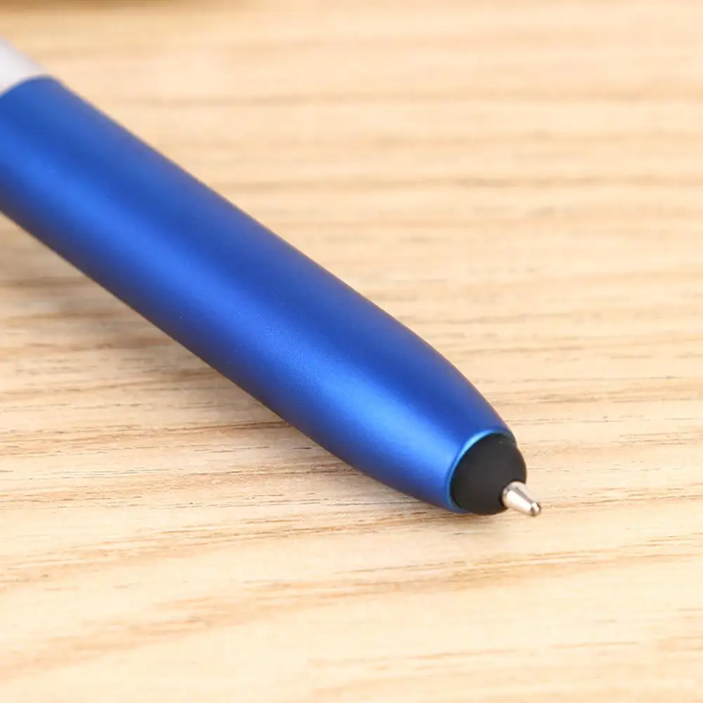 Stylo,Stylo à bille multifonction pliable 4 en 1,lumière LED,support ...