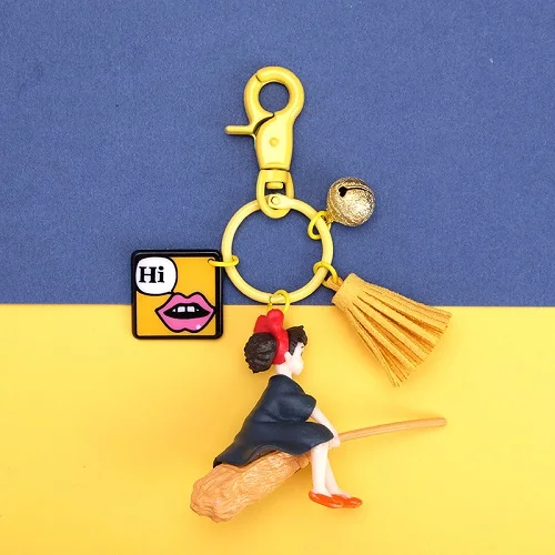 Anime Kiki's Delivery Service Cartoon Keychains - KawaiiMerch.com