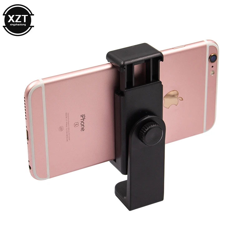 Tripod Mount Adapter Cell Phone Clipper Holder Vertical 360 Rotation ...