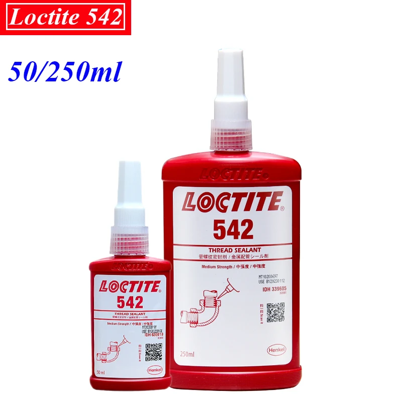 Loctite sellador de rosca 250, Pegamento de resistencia media, junta de ...