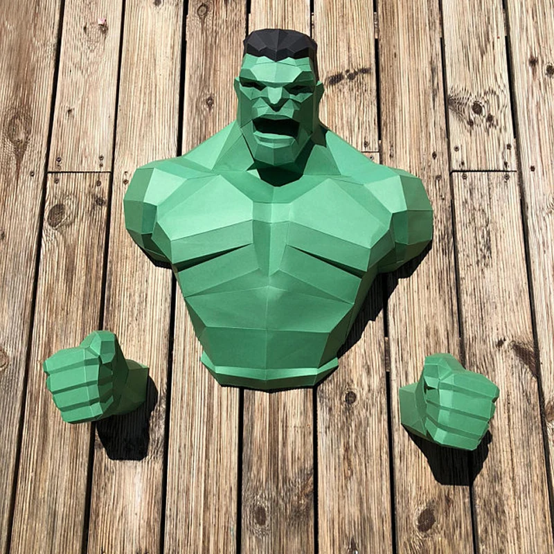 70cm-Paper-Model-Papercraft-Wall-Art-Sculpture-Model-Toy-Papercraft ...