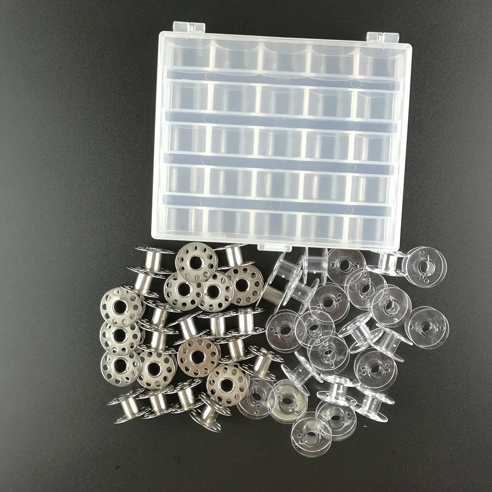 Other Home & Living - 25Pcs/Set Empty Bobbins Sewing Machine Plastic ...