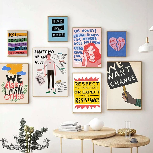 Anti Racism Posters Ideas