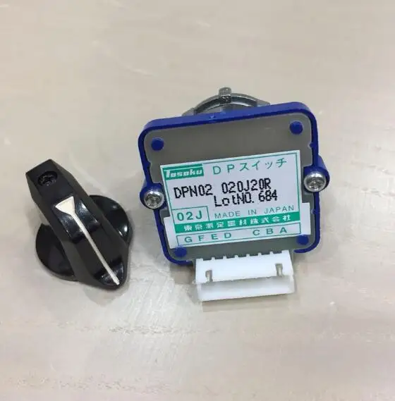 TOSOKU 디지털 코드 로터리 스위치 DPN01 010N20R 01N DPN02 020J20R 02J, 일본 제조, GFED ...