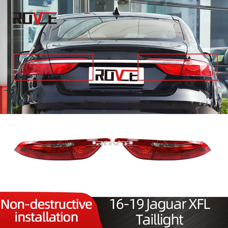 Jaguar XFL 2016 2019 용 테일 라이트, 리어 테일 라이트 T2H18979 T2H18980 T2H22637 ...