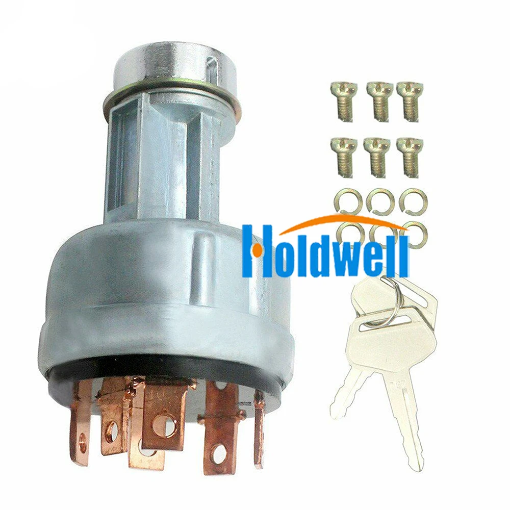 Holdwell-Ignition-Switch-Keys-194322-52110-194155-52110-for-Yanmar-140 ...
