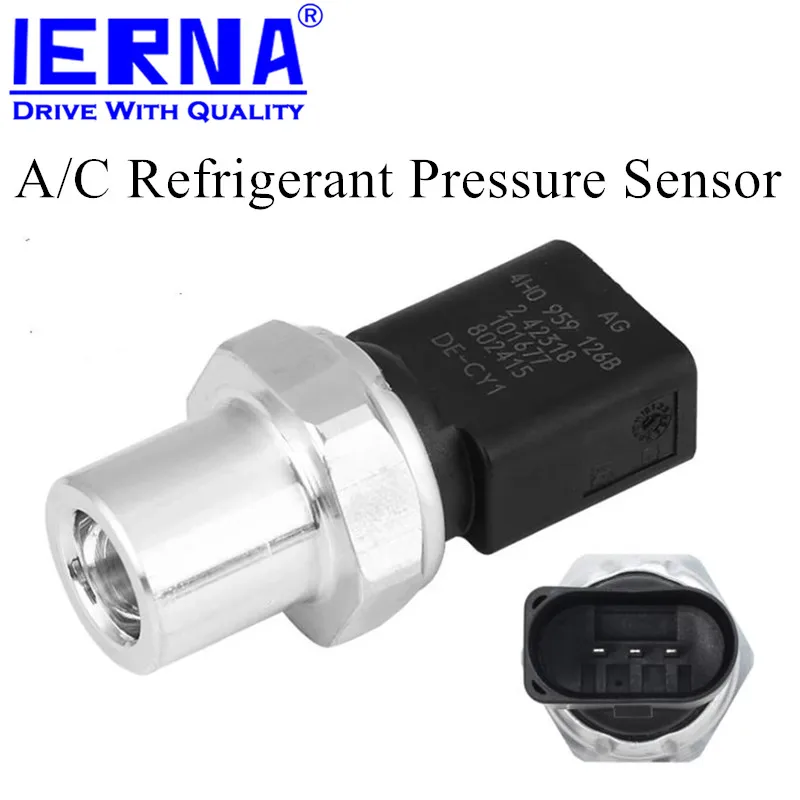 Ierna A/c Pressure Switch Sensor 4h0959126b For Vw Golf Audi A3 A4 A6 ...