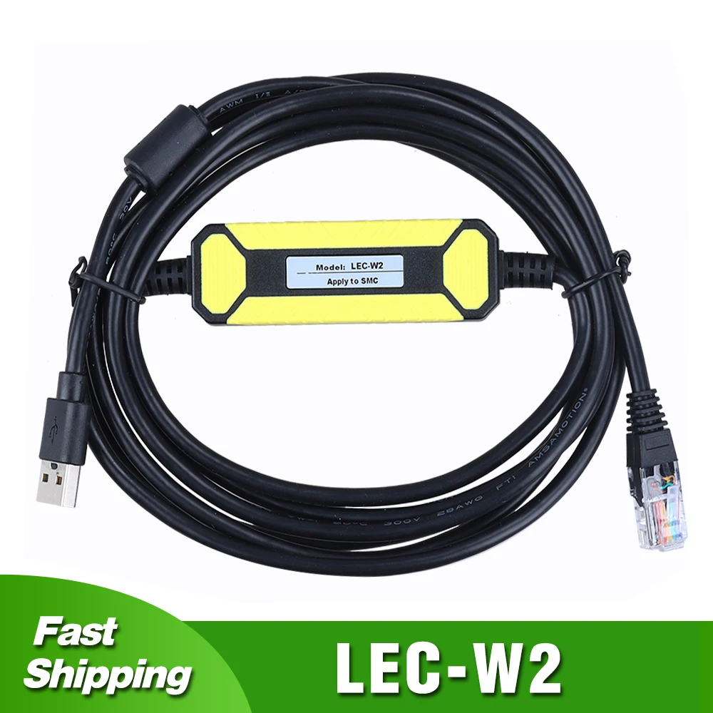 LEC W2เหมาะสำหรับ SMC กระบอกสูบไฟฟ้า Driver เชื่อมต่อคอมพิวเตอร์ USB ...