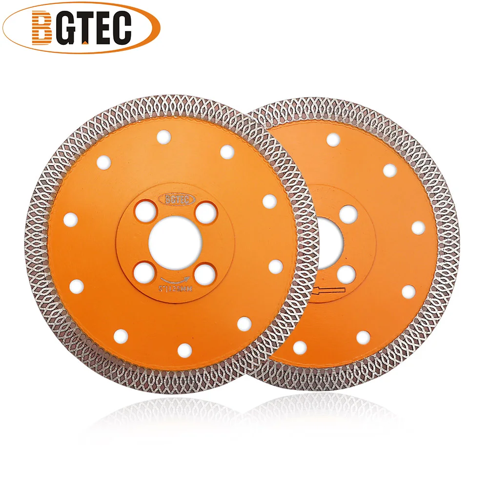 BGTEC-2pcs-Dia-5inch-125mm-Hot-pressed-Mesh-Turbo-Diamond-Saw-blade ...
