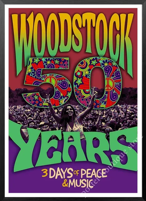 Woodstock 1969 Poster